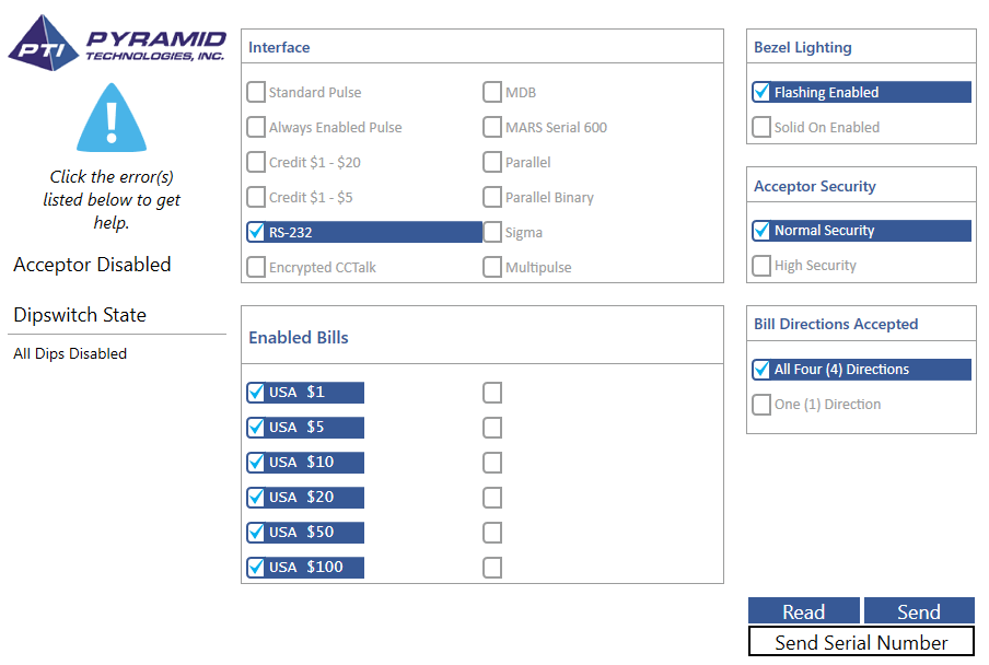 Apex Game Configurations – Pyramid Technologies Support